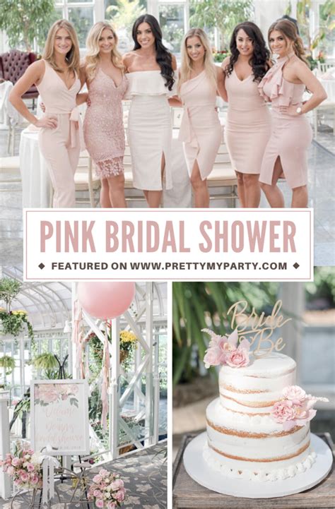 Pink Bridal Shower Ideas Blush Pink Bridal Shower Blush Bridal
