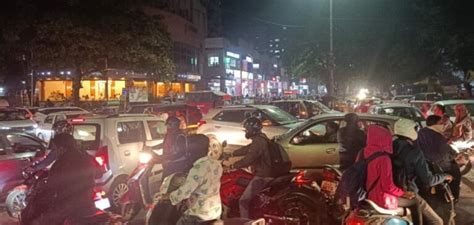 Pune Kalyani Nagar Metro Station Construction Prompts Temporary Traffic Changes Punekar News