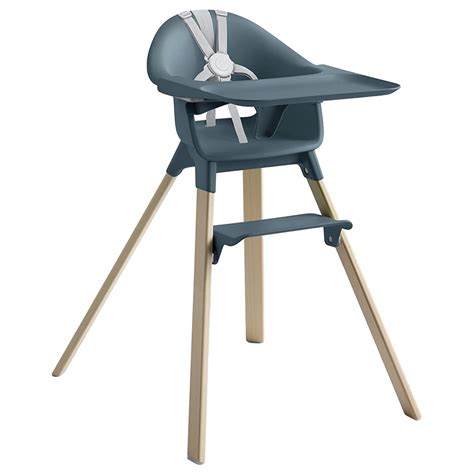 Buy Stokke Clikk High Chair Fjord Blue In Ksa Mumzworld