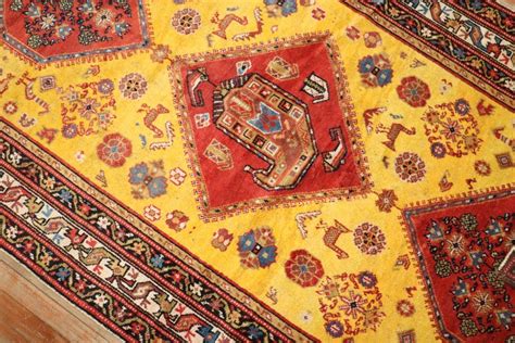 Yellow Northwest Persian Tribal Rug For Sale At 1stdibs