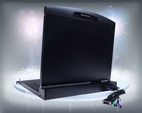 FullHD P LED LCD KVM Console With LCD KVM SWITCH Cable