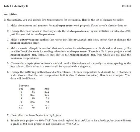 Solved Activities In This Lab You Will Write Java Code That Chegg Com