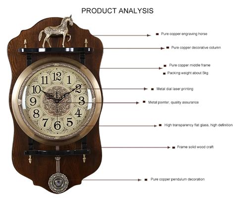 Meijswxj новые большие настенные часы Европейский стиль дерево часы Duvar Saati Horloge Мураль