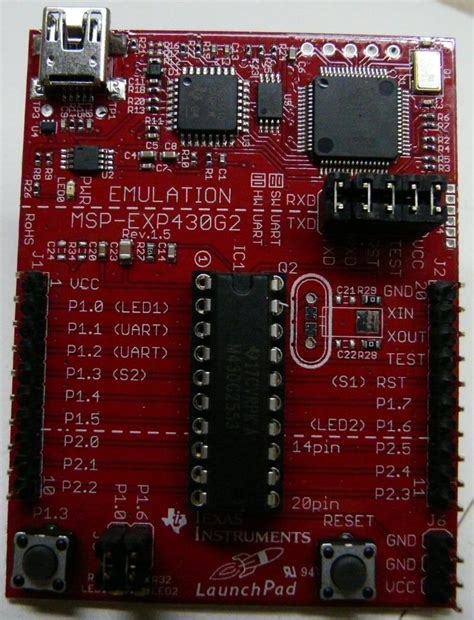 [màj Test] Launchpad Msp430 Révision 1 5 Skyduino Le Diy à La Française
