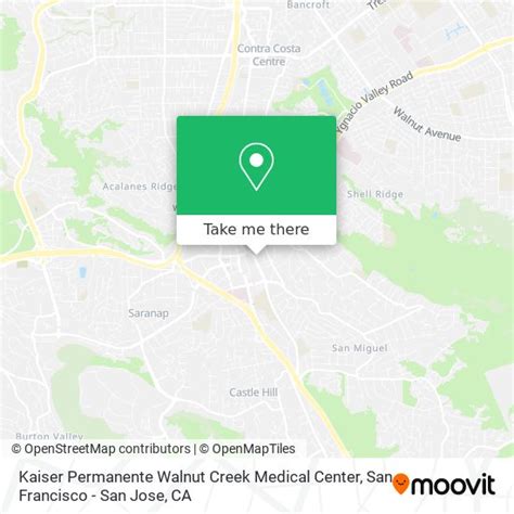 How To Get To Kaiser Permanente Walnut Creek Medical Center By Bus Or Bart