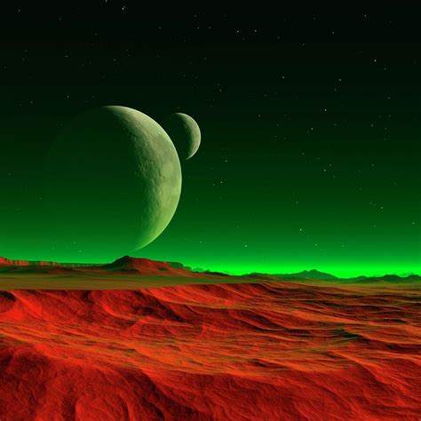Alien Planet Photograph By Mehau Kulyk Science Photo Library Fine Art