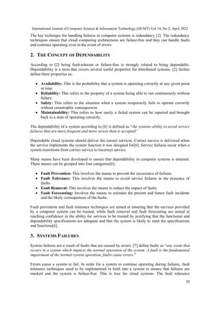 Failure Free Cloud Computing Architectures Pdf