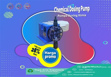 Dosing Pump Pengolahan Air Limbah Ipal Dan Water Treatment