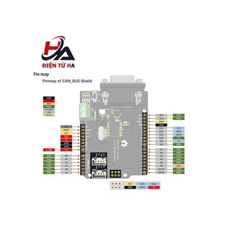 Arduino Can Bus Shield Mcp2515 Linh Kiện điện Tử Ha Đà Nẵng