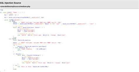 Dvwa Sql Injection级别通关详解dvwa靶机sql通关 Csdn博客