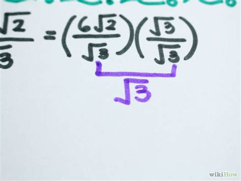 Ways To Divide Square Roots WikiHow Ways To Divide Square Roots WikiHow