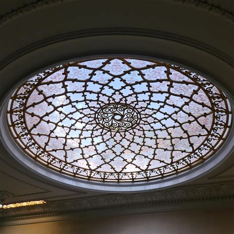 Premium Photo A Circular Stained Glass Window