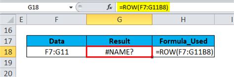 ROW In Excel Formula Examples How To Use ROW Function