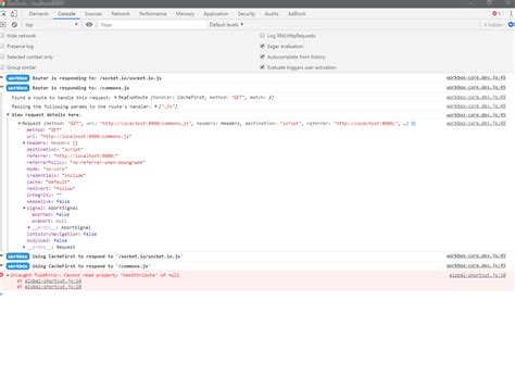 Localhost8000 Blank Page On Chrome Working On Incognito And Mozilla