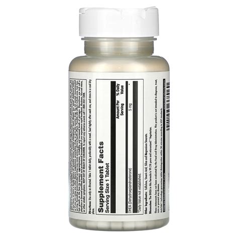 KAL, DHEA, 5 mg, 60 Tablets