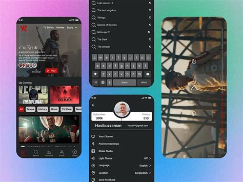 Youtube Ui Designs Themes Templates And Downloadable Graphic Elements On Dribbble