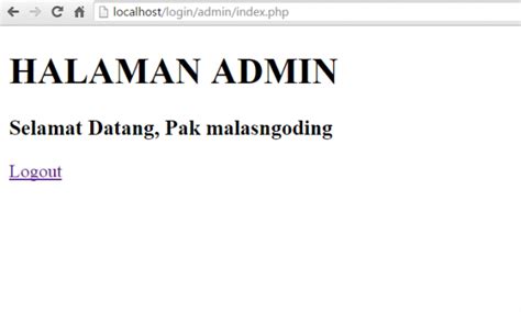 Membuat Form Login Dengan Php Dan Mysql Part Malas Ngoding