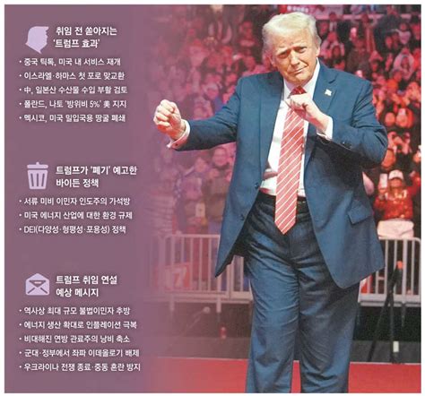 틱톡 재개·애플도 투자 약속 …트럼프 효과 이미 시작됐다