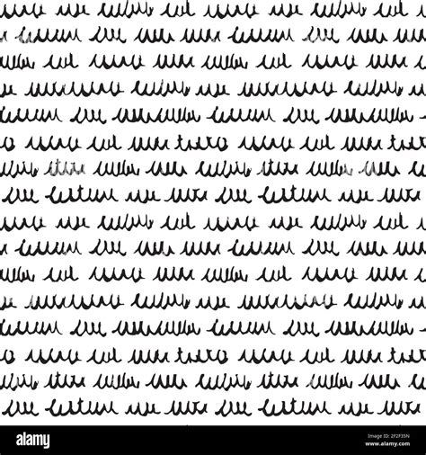 A Seamless Pattern Made With Hand Drawn Unreadable Text Stock Vector Image And Art Alamy