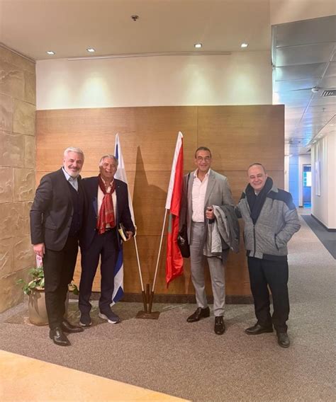 The Delegation Of The International Group Berexia In Israel