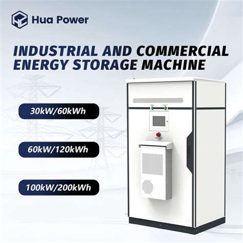 100kw200kwh 태양 전지 저장 시스템 Pcs 인버터와 함께 전력 저장 캐비닛
