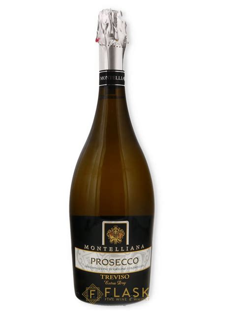 Montelliana Prosecco Extra Dry Flask Fine Wine