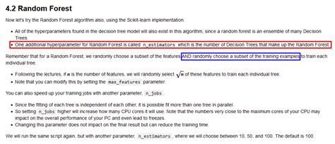 In Random Forest Algorithm Nestimators And Choosing A Subset Of M