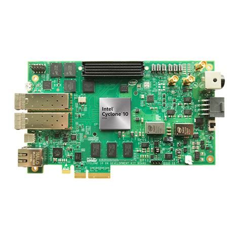 Intel Cyclone 10 Gx Fpga User Manual Pdf Download Manualslib
