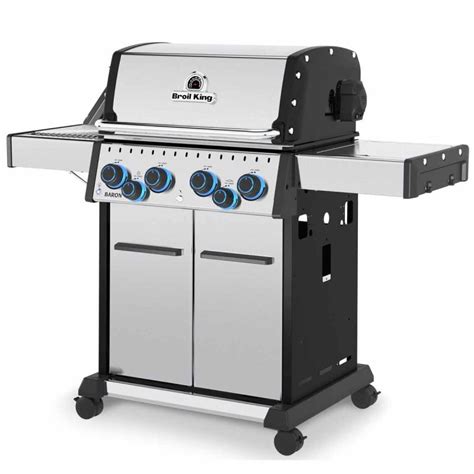 Broil King Baron S 490 Irx Gasgrill Edelstahl Inkl Drehspieß 677382