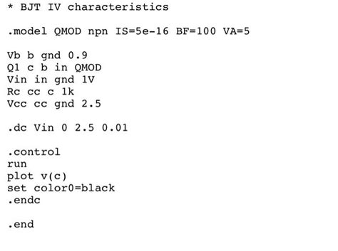 Solved 457 Plot The Inputoutput Characteristic Of The