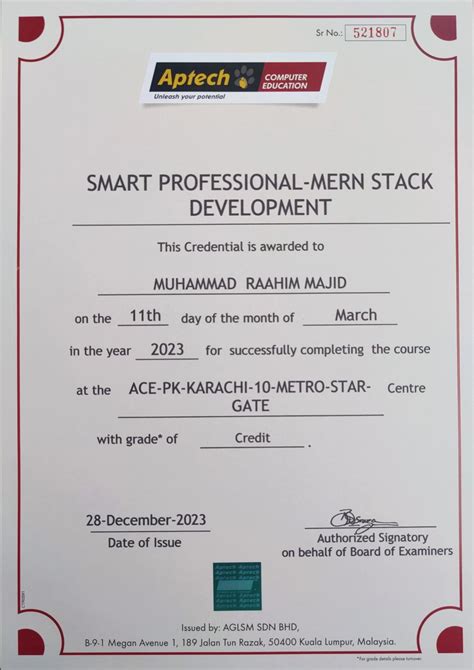 Webdevelopment Mernstack Aptech Frontend Programming Muhammad Rahim Majid