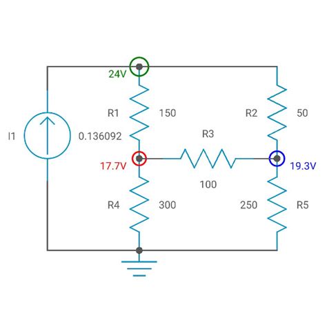 Wheatstone Bridge And Current
