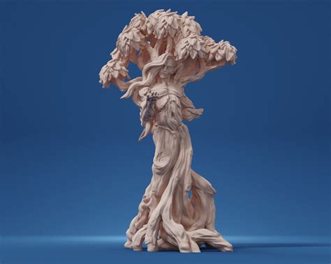 Dryad 3d Printed Miniature Model For Dnd And Roleplaying Games