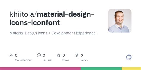 Github Khiitolamaterial Design Icons Iconfont Material Design Icons