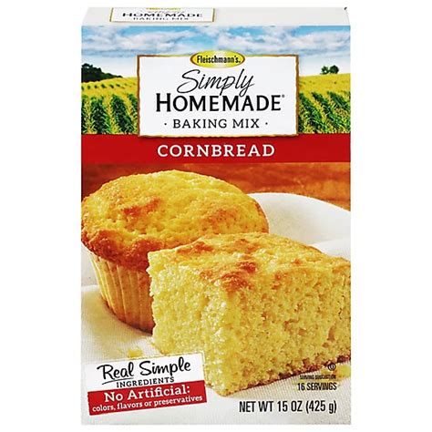 Fleischmanns Simply Homemade Baking Mix Cornbread 15 Oz Tomthumb