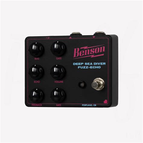 Benson Deep Sea Diver Fuzz Echo Un écho à Bande Dans Une Fuzz État Neuf