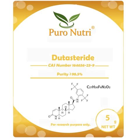 Hair Loss Treatment Dutasteride Powder Cas 164656 23 9