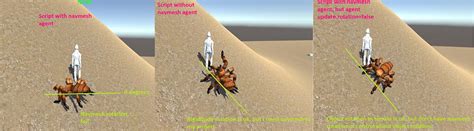 navmesh problem with characters rotation in the terrain questions