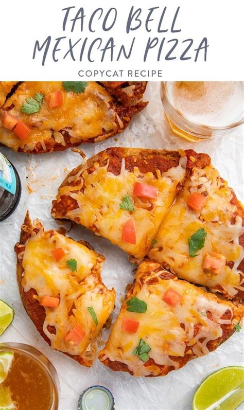Taco Bell Mexican Pizza Artofit
