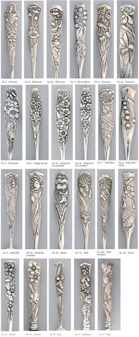 Vintage Silverware Patterns Artofit