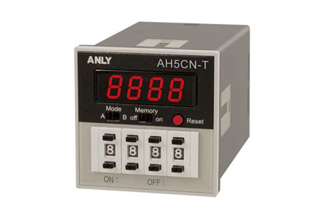 Analog Twin Timer Acdc 24 240v Et2 41 Anly Electronics Qahraba
