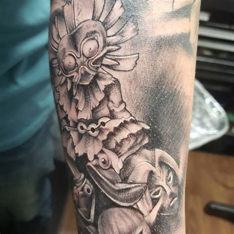 Legend Of Zelda Sleeve Tattoo