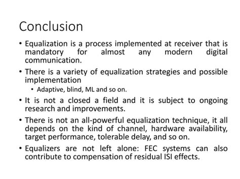 Introduction To Equalization Pptx Digital Audio Computer Software And Applications