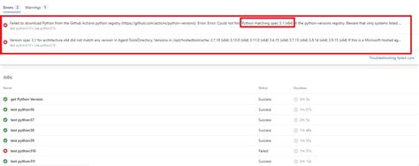 Devops Pipeline Convert Python Version To Issue Microsoft Azure Pipelines