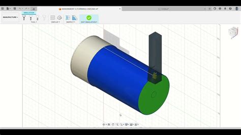 Simulation Process Assignment 2 Turning Autodesk Fusion 360 Education License 2023 09 16 17