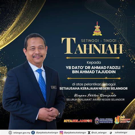 Dr Ahmad Fadzli Dilantik Suk Selangor Yang Baharu Buletin Tv3 Malaysia