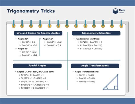 Trigonometry Tricks Infographic Template Venngage