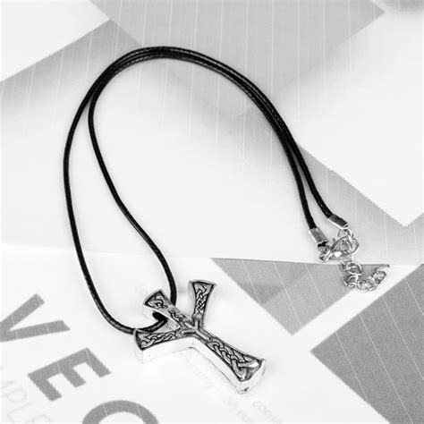 Elder Futhark Protection Rune Statement Necklace Talisman