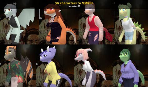 Sg Characters To Nmrih Mod For No More Room In Hell Nmrih Mods