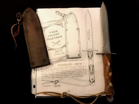 Mh Coles John Ek Book Knife Ww2 Commando The Knife Illustrated In